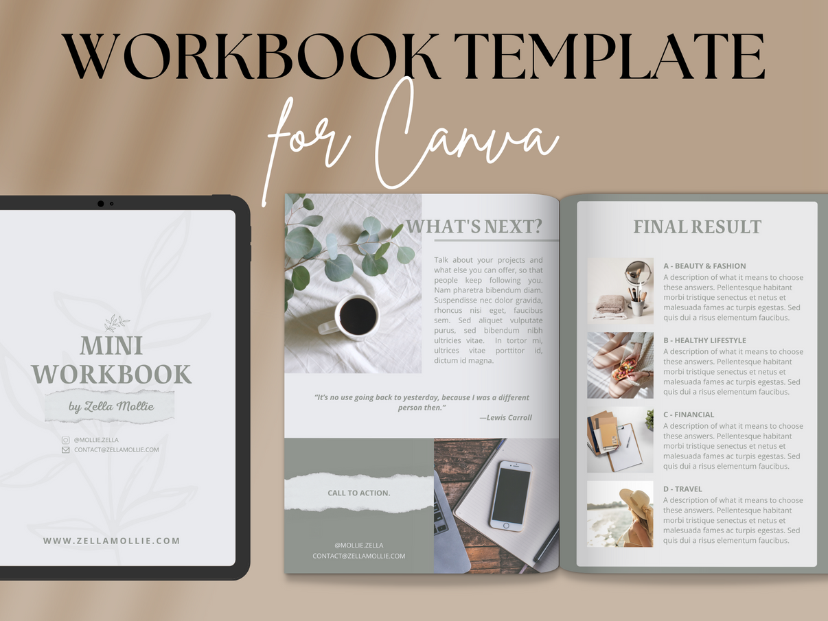 Mini Workbook Template MRR+PLR Resell rights – MRR Products Vault (Shop)