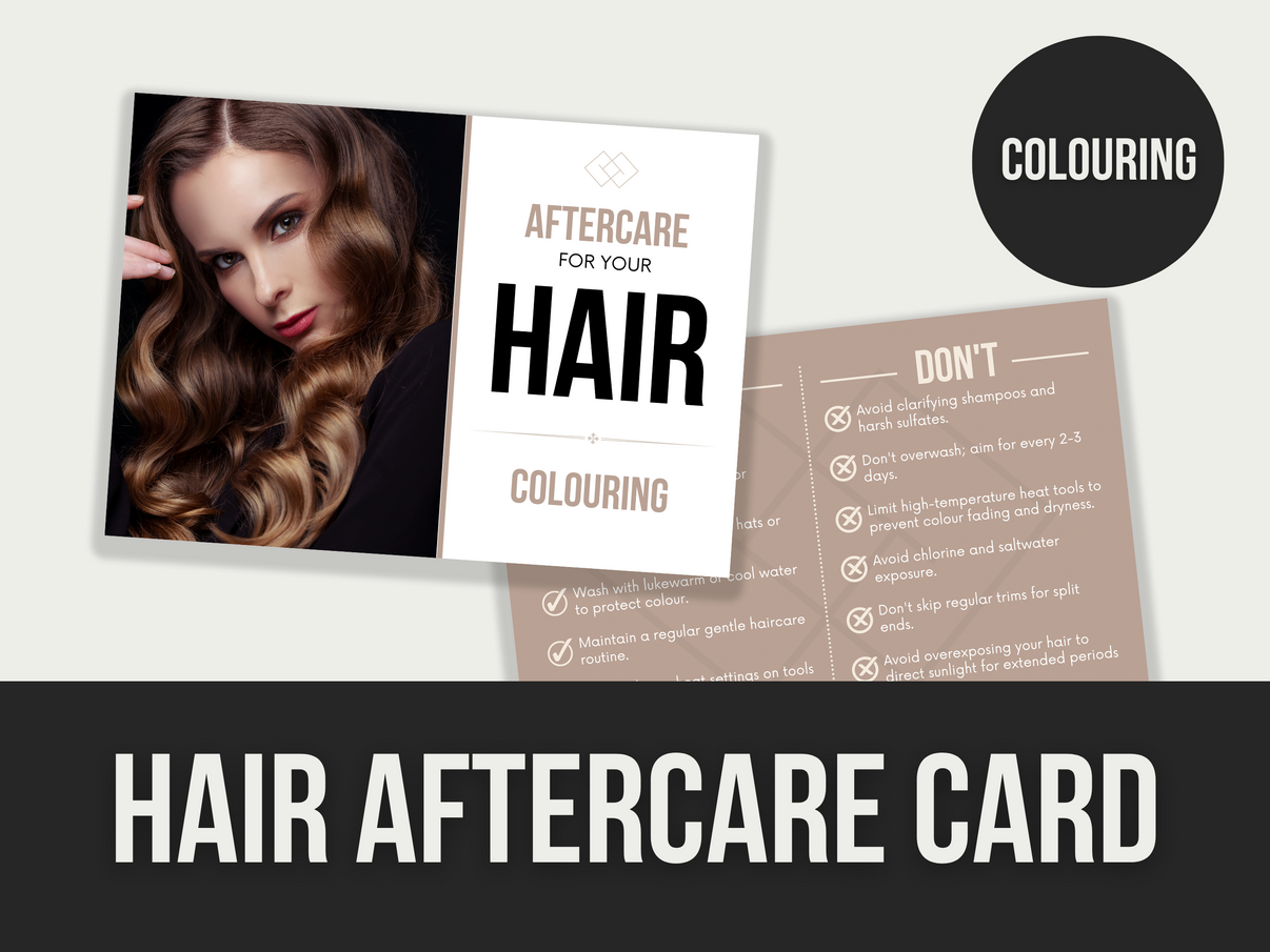 hair aftercare card – MRR Products Vault (Shop)